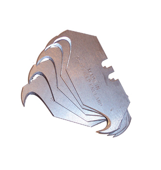 100 Hook blades in Plastic Box - Blades And Knives Direct